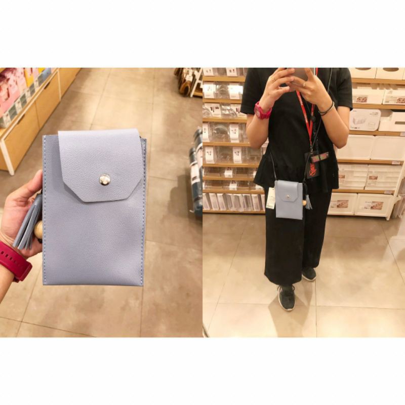 Jual MINISO Tas HP / slingbag hp / tas selempang / tas kecil miniso ...