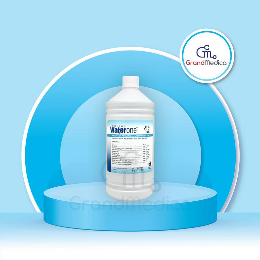Jual Water One 1 L Water One 1 Liter Aquades Aquabidest Aquademin