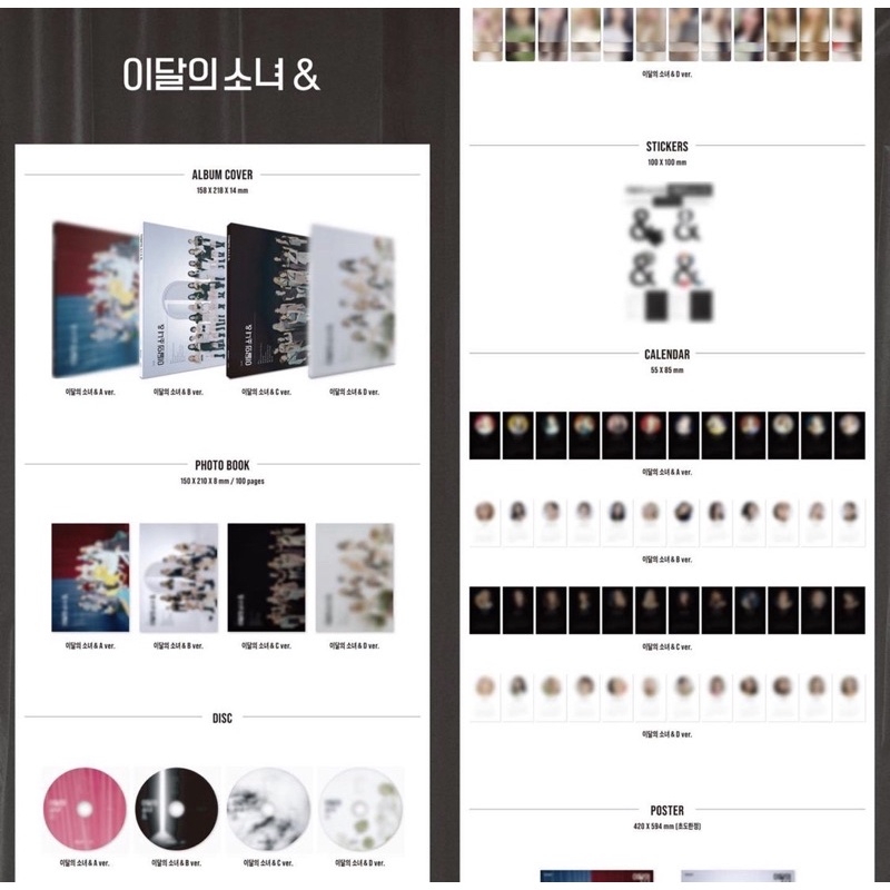 Jual Loona - Mini Album Vol.4 [&] | Shopee Indonesia
