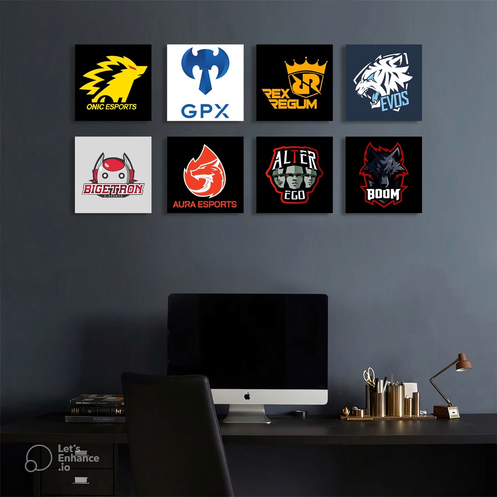 Jual Poster Dekorasi Dinding Kamar GAMING ESPORT MOBILE LEGEND M4 ...