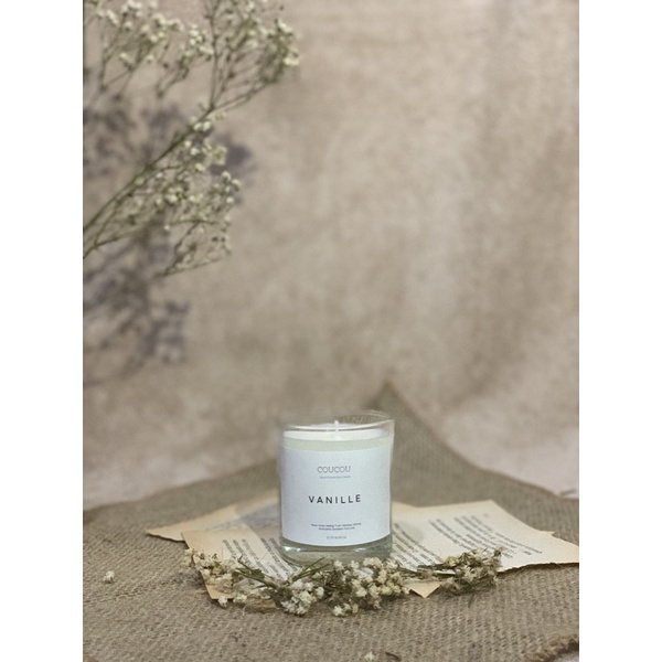 Jual Lilin Aromaterapi Vanilla | Scented Candle | 100% Natural Wax ...