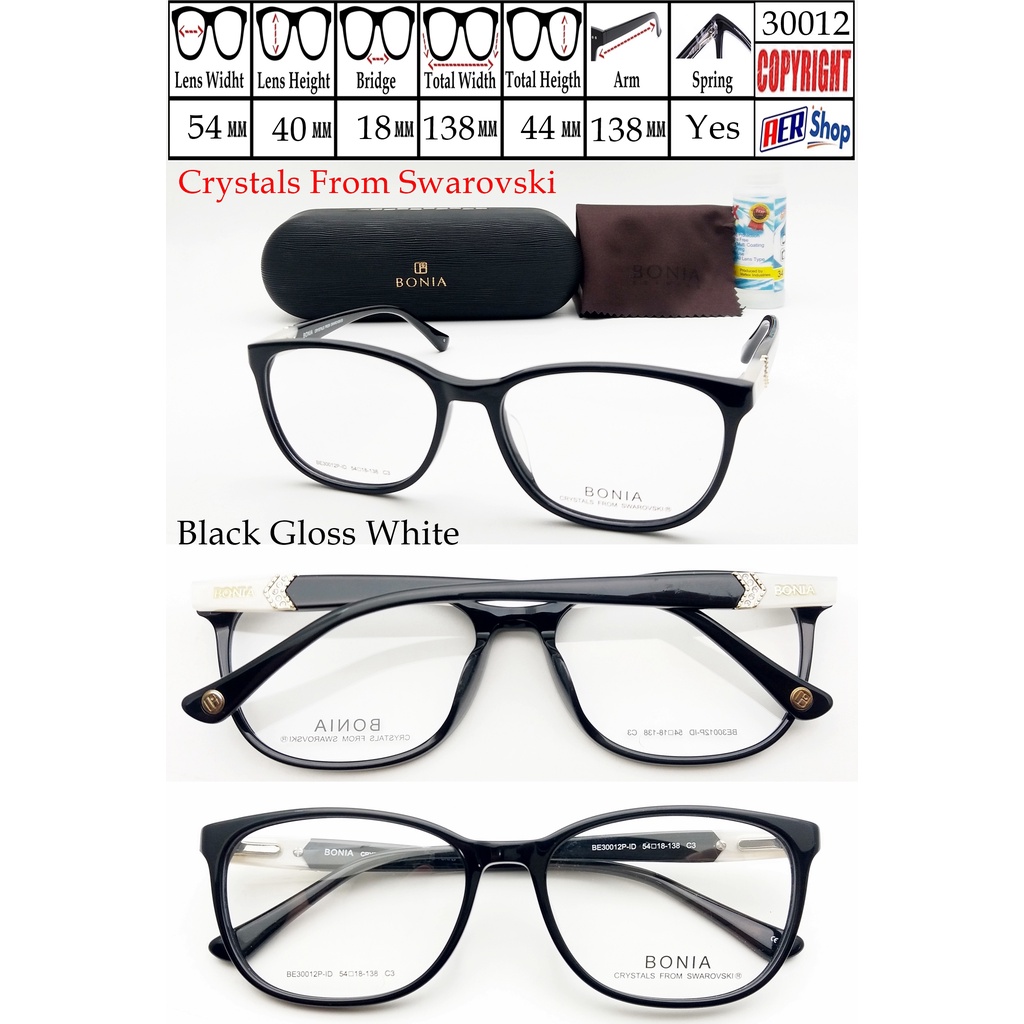 Jual 30012 - 30013 . Frame BONIA ORIGINAL CRYSTALS FROM SWAROVSKI ...