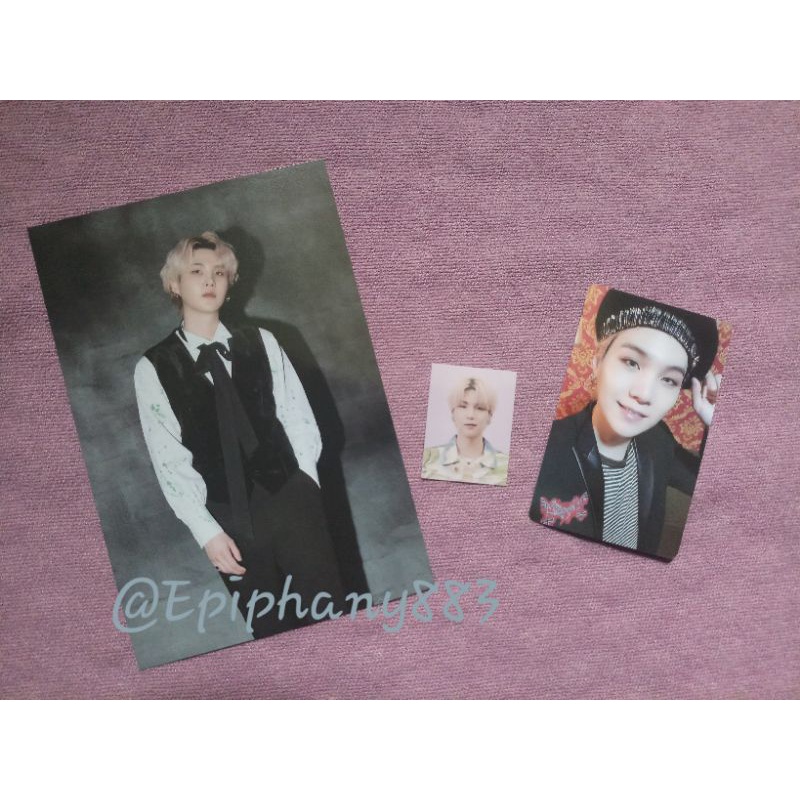 Jual Suga SSG 2022 photocard set | Shopee Indonesia