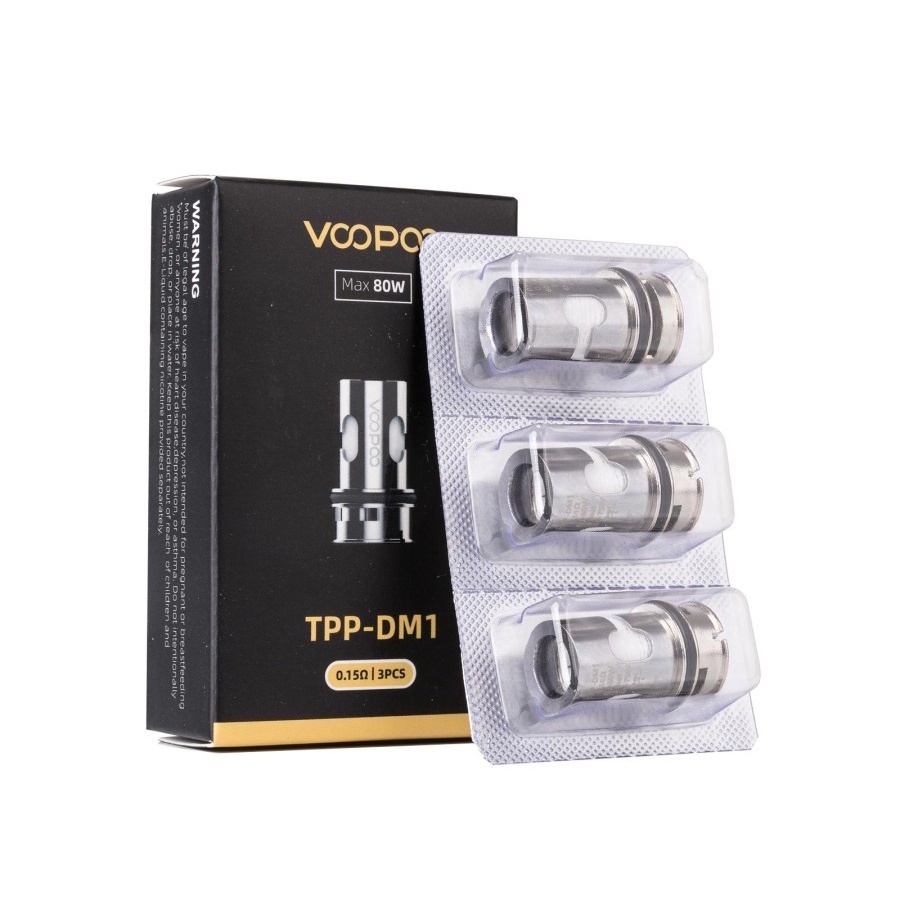 Jual Coil Voopoo TPP Coil Series Replacement 100% Authentic / Coil TPP ...