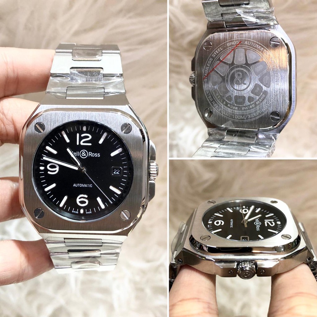 Jual Jam Bell And Ross Jam Tangan Promo Jam Bell Ross Ross Stainless ...
