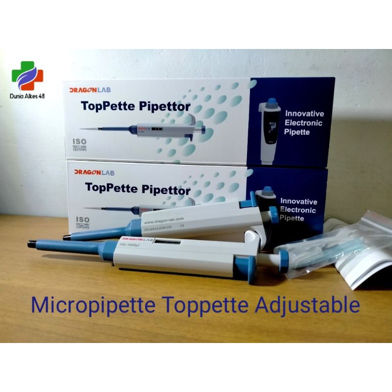 Jual Mikropipet Dragonlab Adjustable 0,1-2,5 ul | Micropipette Variabel ...