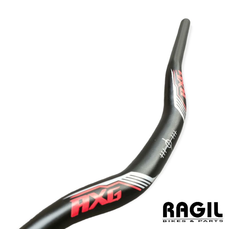 Jual STANG SEPEDA AXG ALLOY OVERSIZE 31.8 HITAM HANDLE BAR HANDLEBAR ...