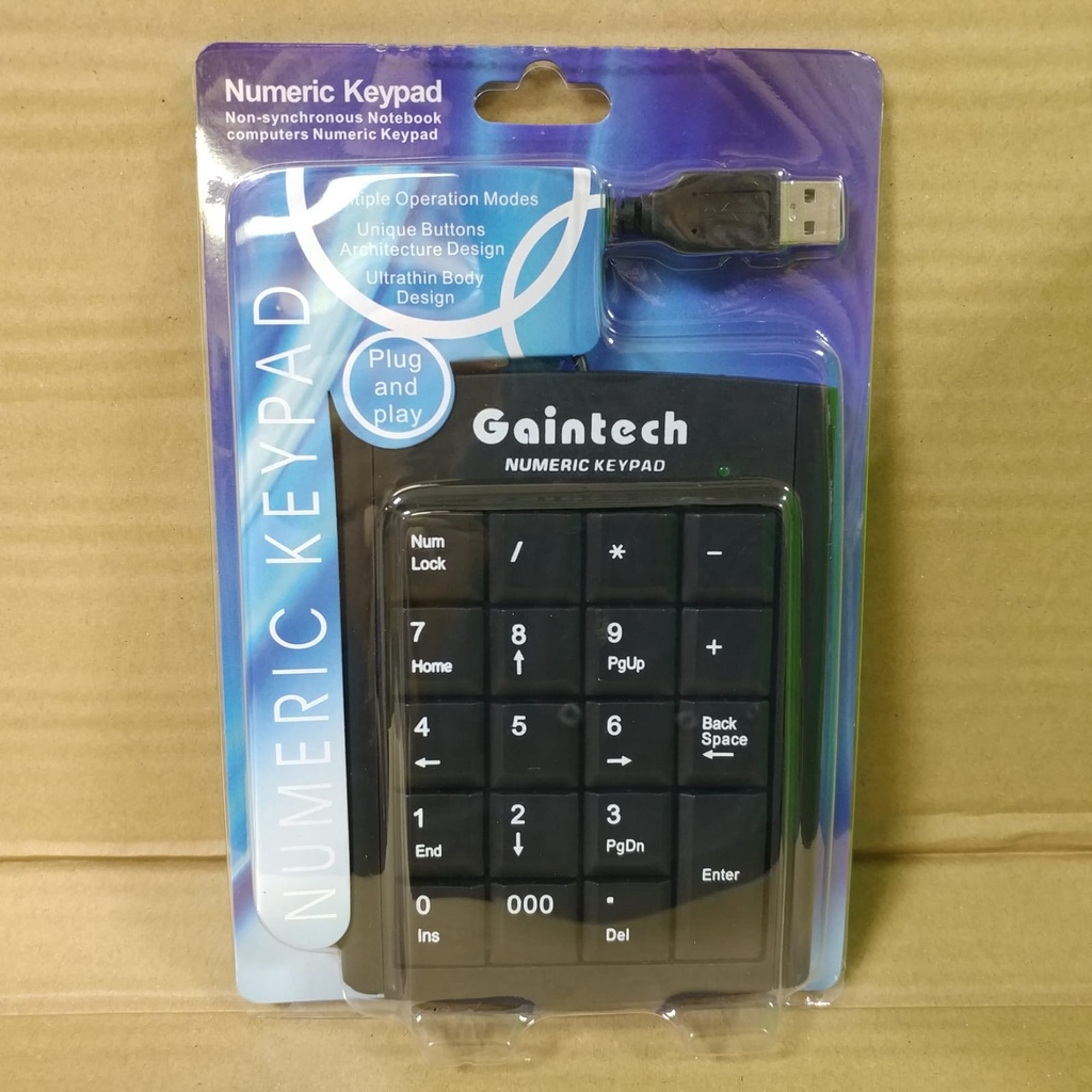 Jual Gaintech Numeric Keypad - Numerik Keyboard Numpad | Shopee Indonesia