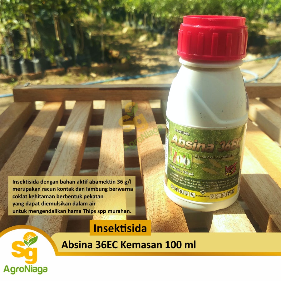 Jual Insektisida Abamektin Absina 36EC Kemasan 100 ml | Shopee Indonesia