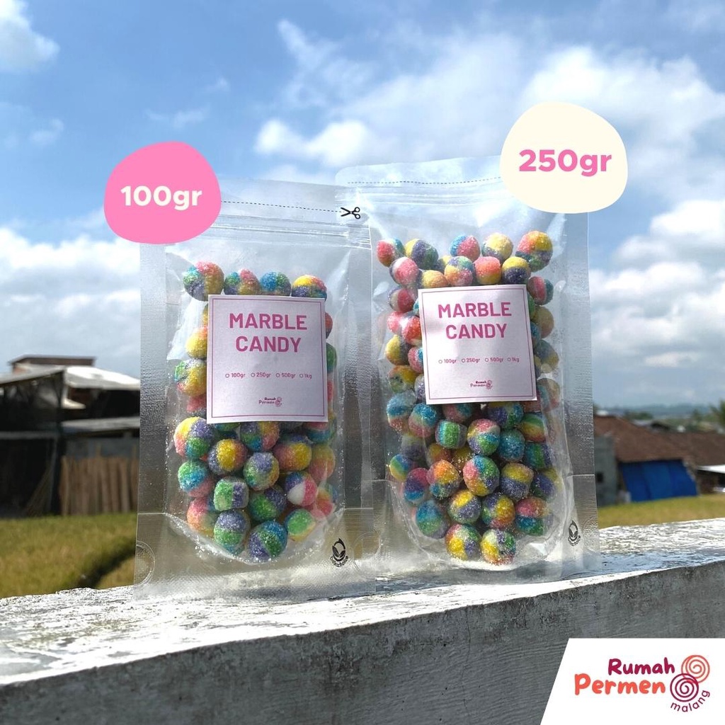 Jual RUMAH PERMEN - Marble Candy | Permen Kelereng / Permen Viral ...