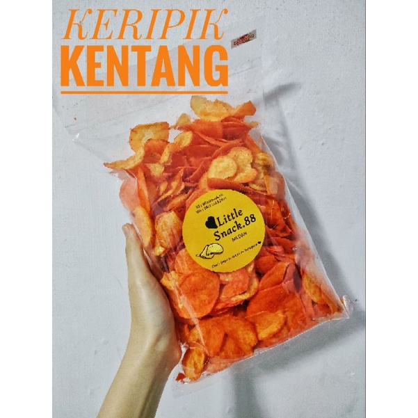 Jual KERIPIK KENTANG GORENG 200GR BANYAK RASA | Shopee Indonesia