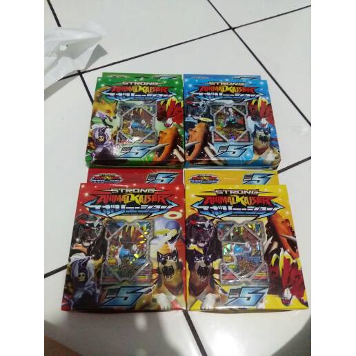 Jual kartu animal kaiser strong 5 / s5 isi 20kartu | Shopee Indonesia