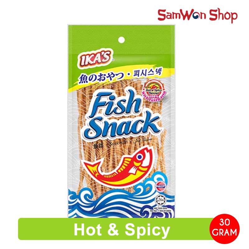 Jual FISH SNACK MERK IKA'S 30 GRAM - JUHI SNACK CEMILAN IKAN BERVARIAN ...