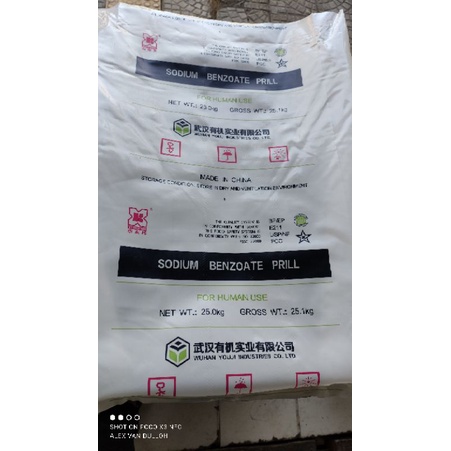 Jual sodium benzoate wuhan prill granule | Shopee Indonesia