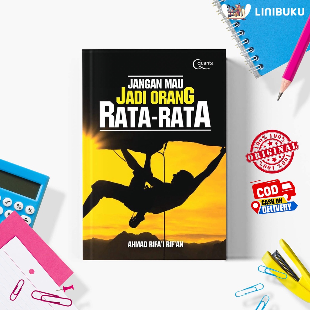 Jual Buku JANGAN MAU JADI ORANG RATA-RATA karya Ahmad Rifa`i Rif`an ...