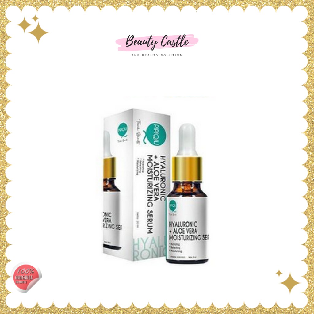 Jual PIPIQIU Moisturizing Hyaluronic + Aloe Vera Serum - 20ml (PISHY ...