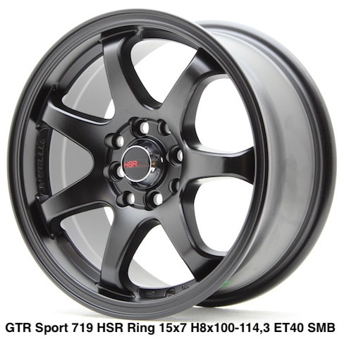 Jual Terlaris Velg Mobil Murah GTR SPORT 719 HSR Ring 15 ( Pasang VIP AUTOSTYLE ) | Shopee Indonesia