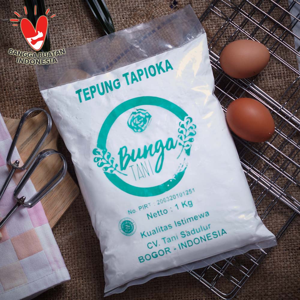Jual Tepung Tapioka Cap Bunga Tani, Sagu Cap Bunga Tani 1kg | Shopee ...