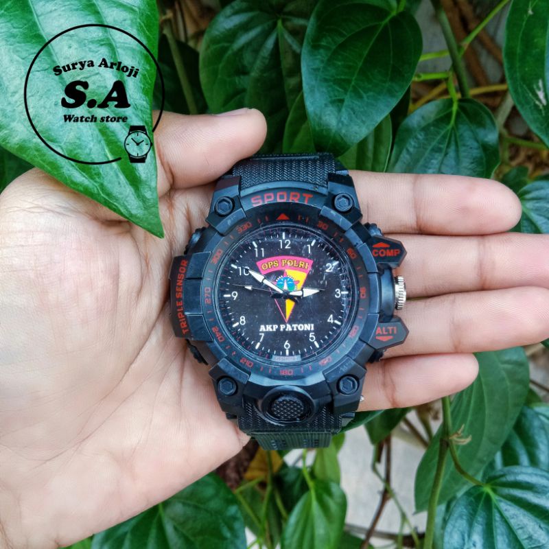 Jual JAM TANGAN CUSTOM LOGO (logo instansi, organisasi, crew, club ...