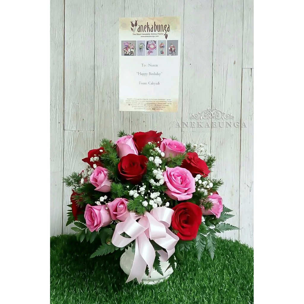 Jual Rangkaian Pot Bunga Asli Pembukaan Toko Grand Opening FlowerVas ...