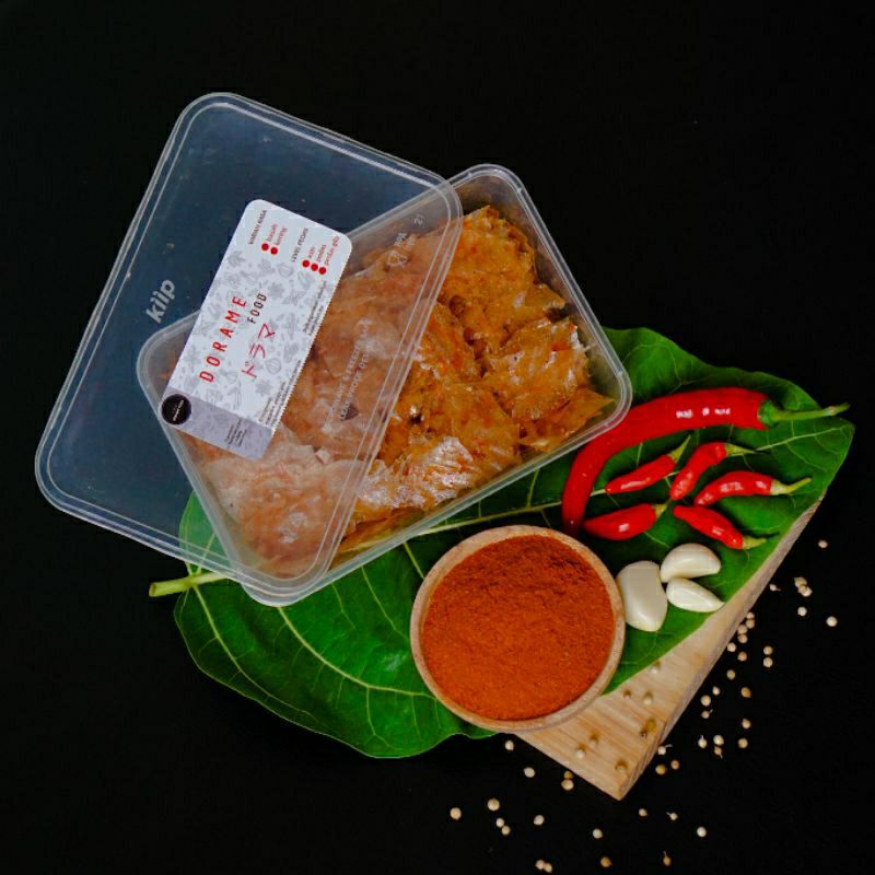 Jual cemilan kripik kaca pedas kripca kemasan box jajan kering | Shopee ...