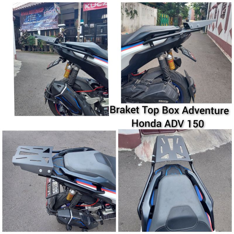 Jual ADV 160 ADV 150 Bracket Breket Braket Top Box ABS CBS GIVI I-MotoTech Kucay Geser Statis ...