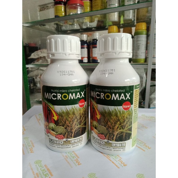 Jual Pupuk daun Micromax 500 ML Anti stress dan asem-aseman pada ...