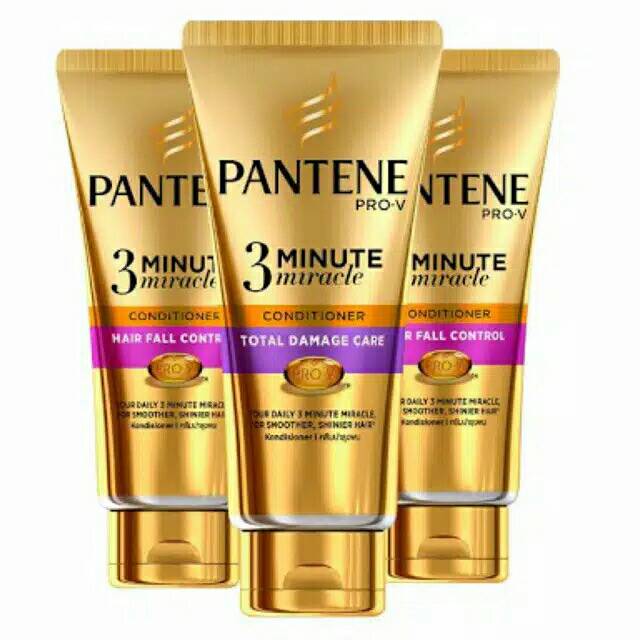 Jual PANTENE Conditioner 3 Minute Miracles Biotin Strength COLLAGEN Repair Kondisioner 70 150 ML ...