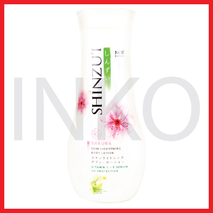 Jual SHINZUI SAKURA SKIN LIGHTENING BODY LOTION 100ML | Shopee Indonesia