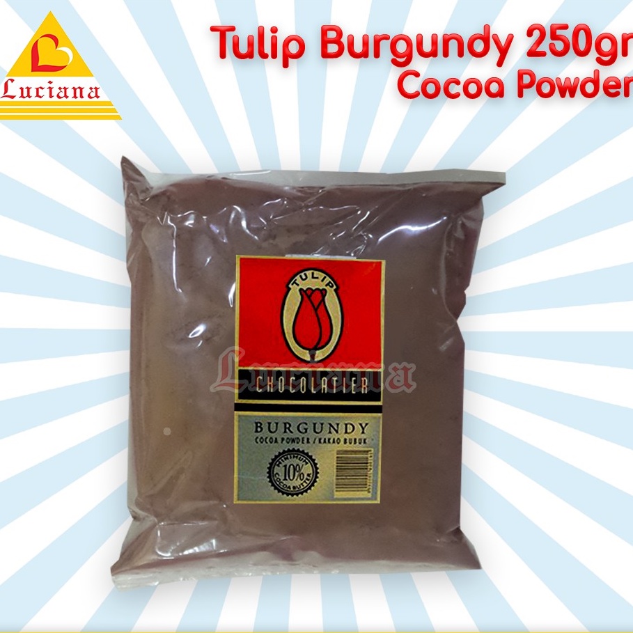 Jual Tulip Burgundy Cocoa Powder 250gr | Shopee Indonesia