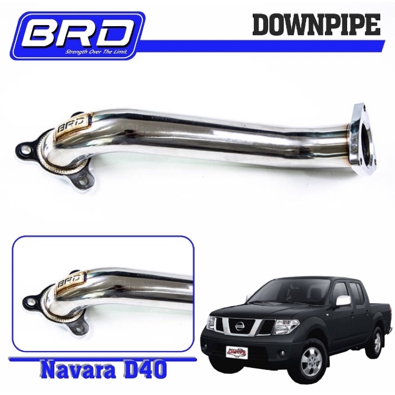 Jual Knalpot Exhaust Muffler Downpipe BRD Thailand Nissan Navara D40 ...
