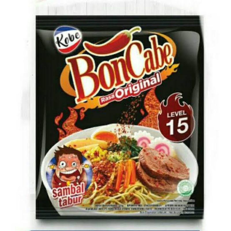 Jual Bon Cabe Level 50 Kemasan 3 gr x 12 Sachet (( RENCENG )) | Shopee ...