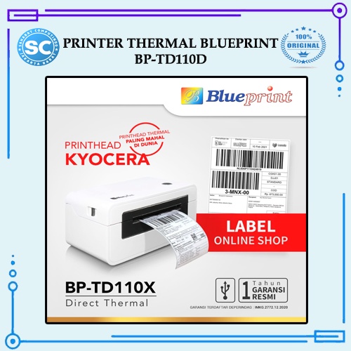 Jual Printer Thermal Blueprint BP-TD110X | Shopee Indonesia