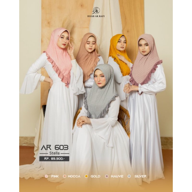 Jual New Daily hijab Ar 603 Ar Rafi | Shopee Indonesia