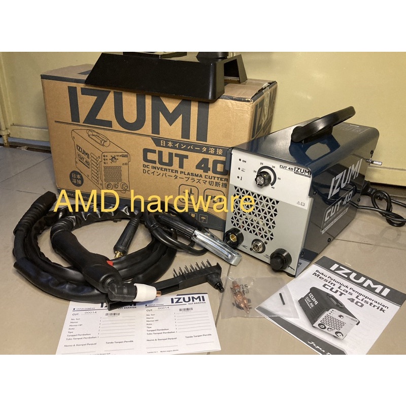 Jual IZUMI CUT40 MESIN CUTTING PLASMA TRAVO LAS POTONG BESI STAINLESS ...