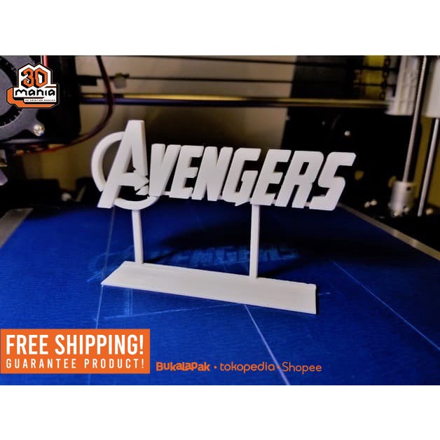Jual AVENGER LOGO (3d PRINTING) | Shopee Indonesia