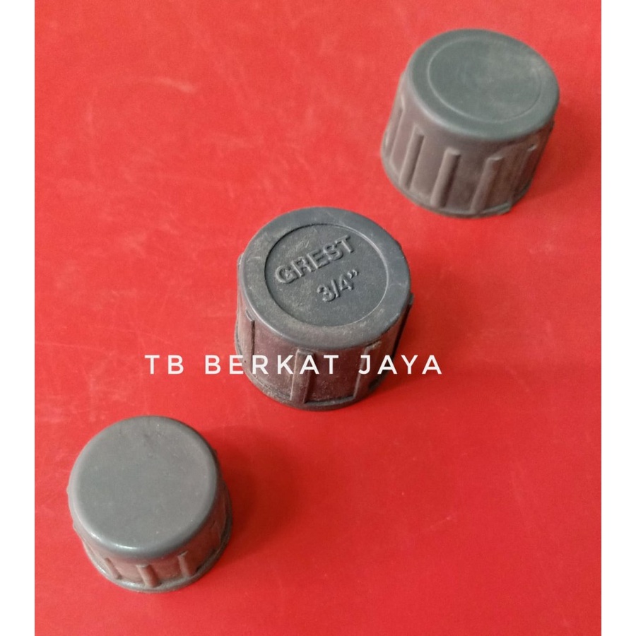 Jual Dop Drat Dalam 1" Tutup Pipa PVC Plastik Plug Cap Sambungan ...