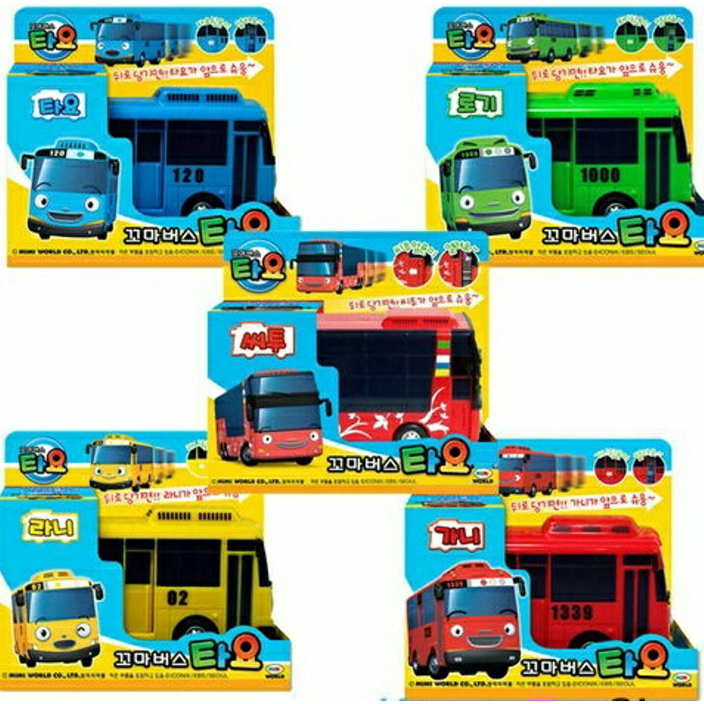 Jual Tayo The Little Bus Pull Back - Merah Kuning Hijau & Biru | Shopee ...
