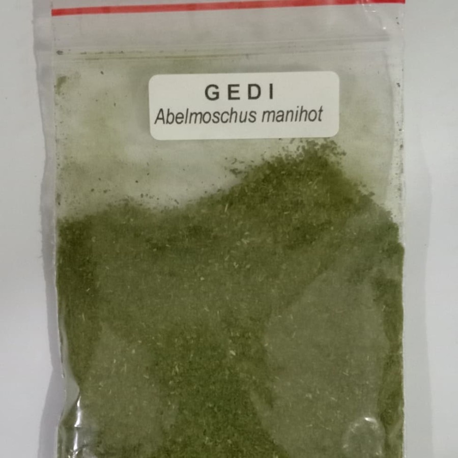 Jual daun gedi, abelmoschus manihot gedi merah | Shopee Indonesia