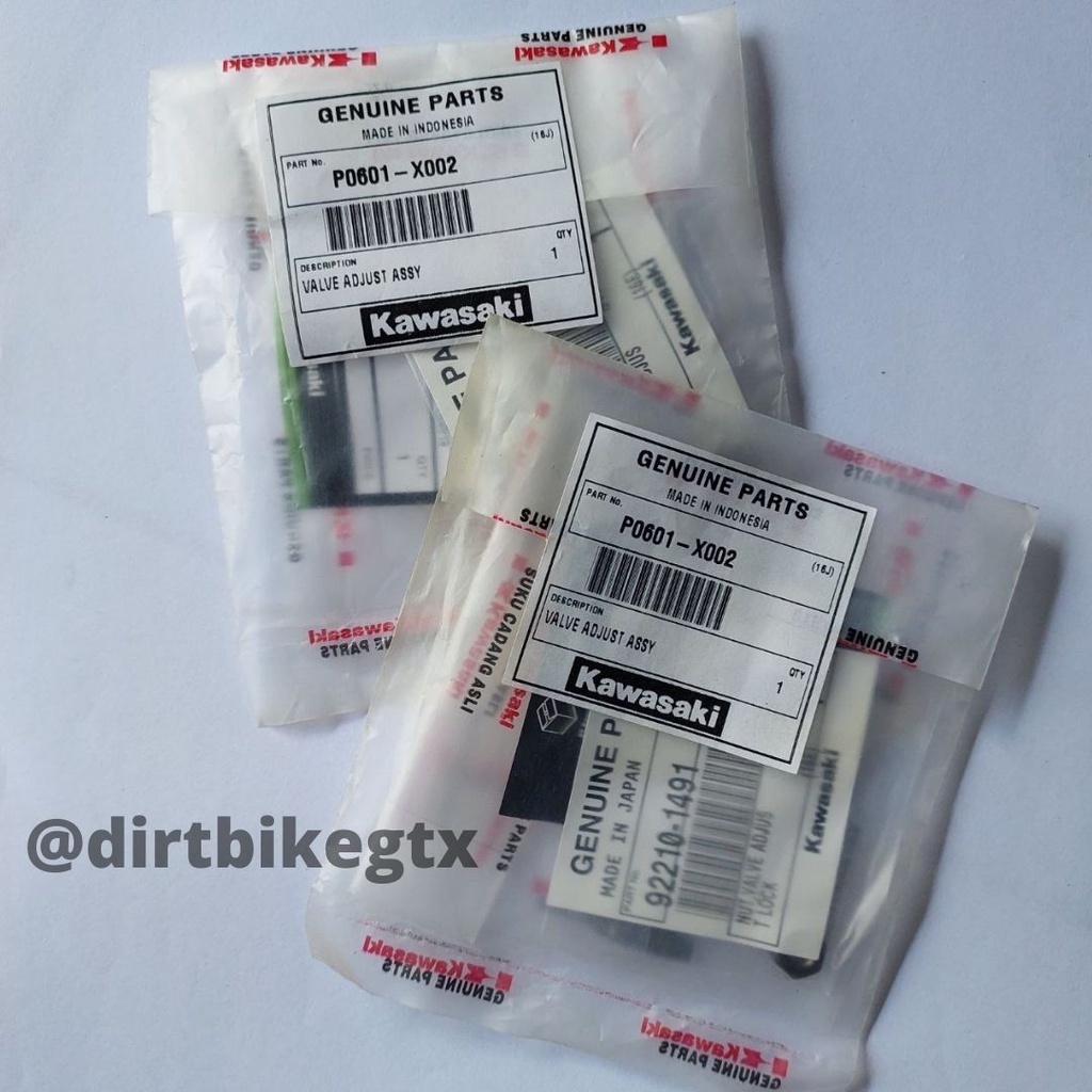 Jual Baut Stelan Klep Kawasaki KLX 150 Kaze P0601-X002 | Shopee Indonesia