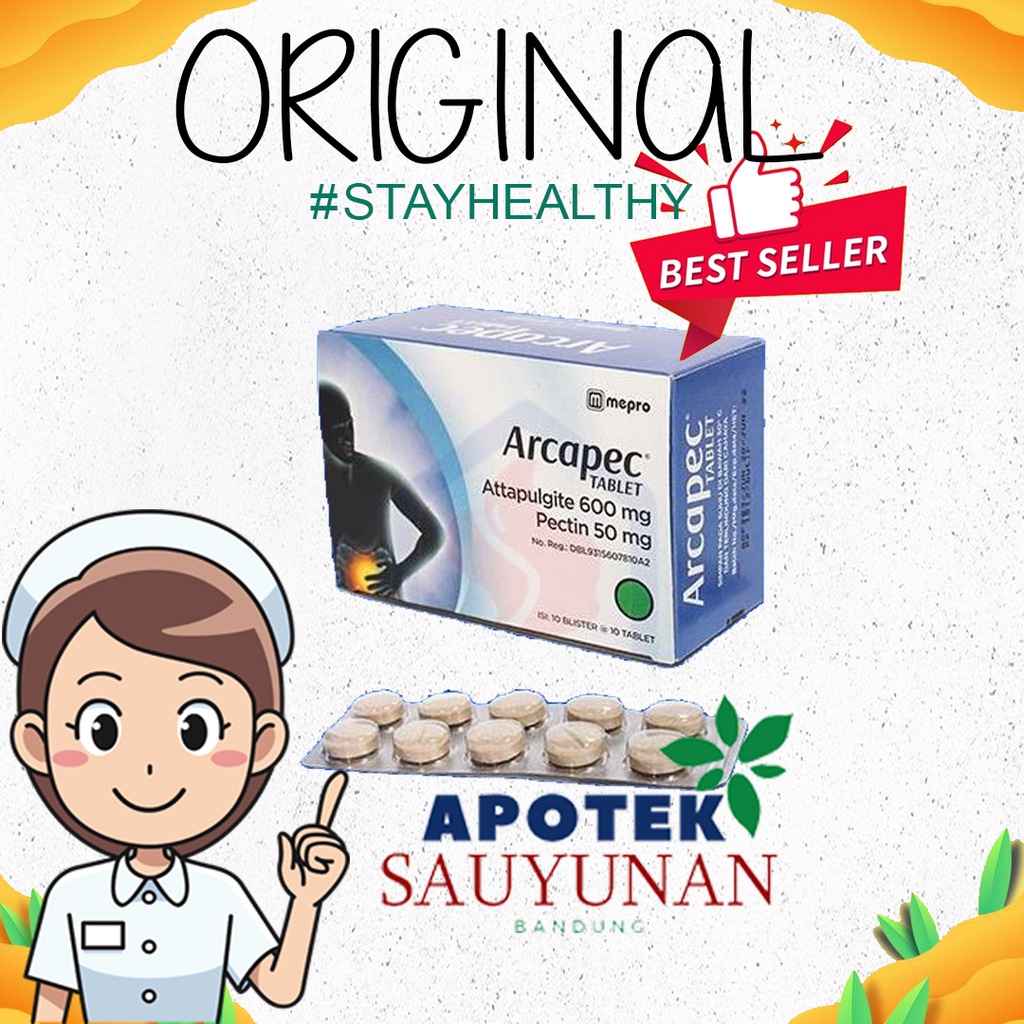 Jual Arcapec Tablet Harga Tertera Per Tablet | Shopee Indonesia