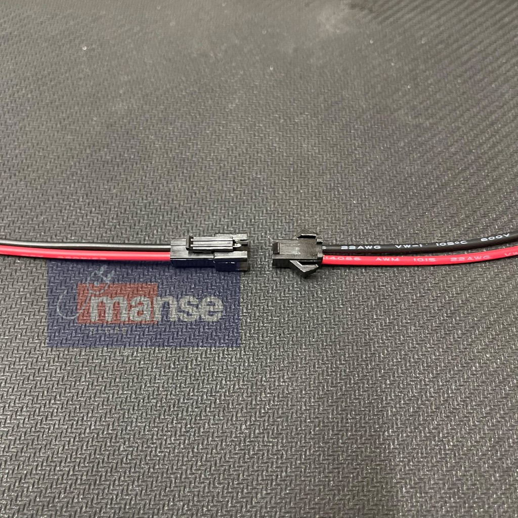 Jual Kabel Socket DC Connector SM 2 Pin / Konektor SM 2p sambungan JST ...