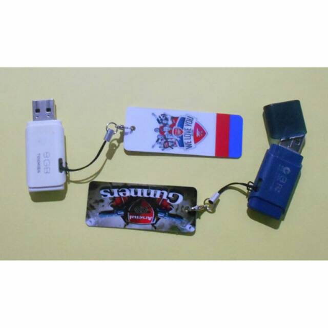 Jual Gantungan Kunci Mini Card (Cocok utk Flashdisk, HP, Kunci Loker ...