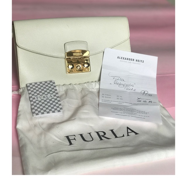 Jual NEW‼️ Furla Metropolis set complete with dustbag + certificate ...