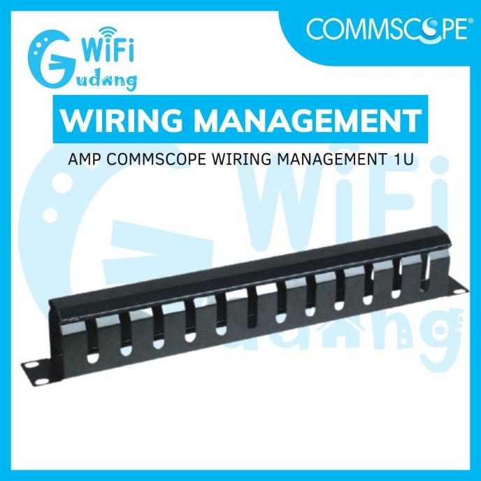 Jual Amp Commscope Wiring Management 1U Kabel Managemen | Shopee Indonesia