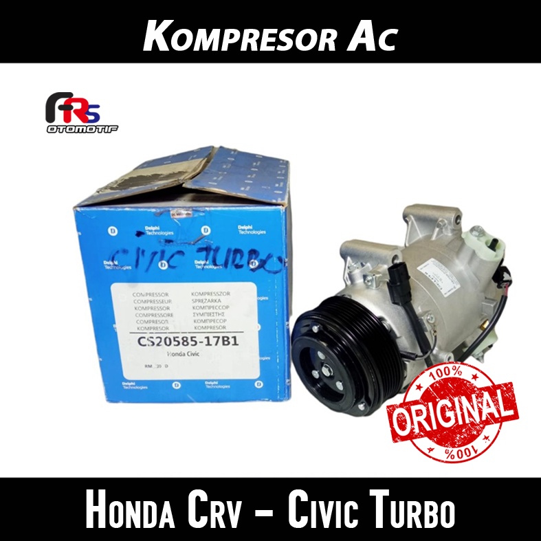 Jual KOMPRESOR AC CRV TURBO COMPRESOR AC HONDA CRV TURBO CIVIC TURBO ...
