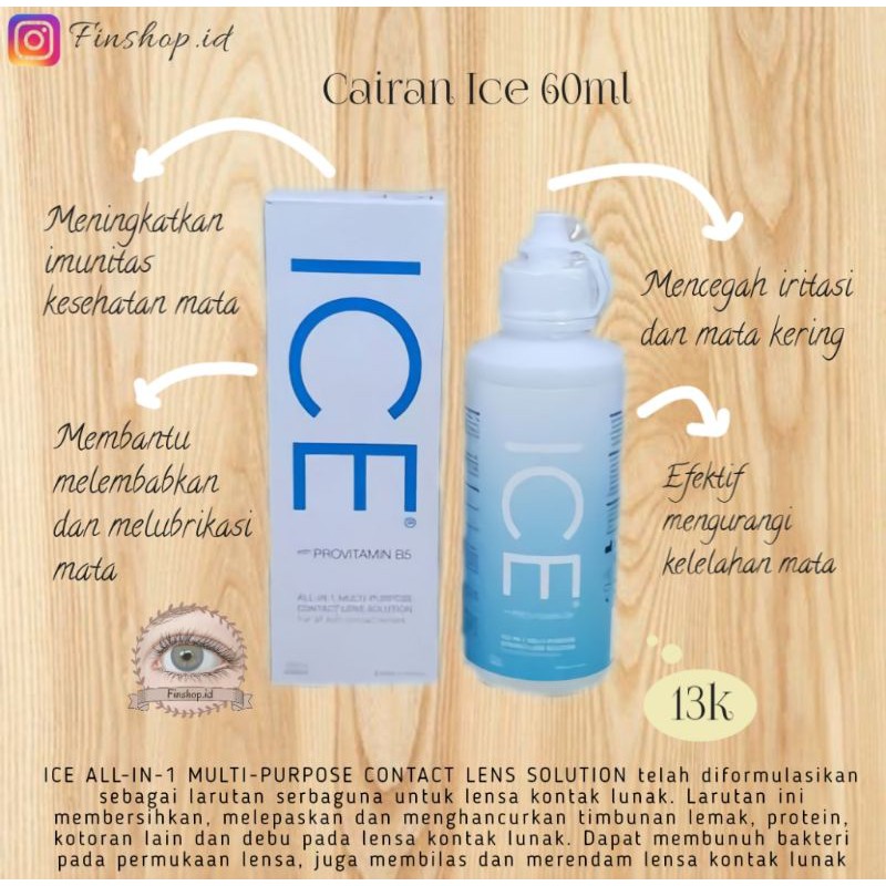 Jual CAIRAN SOFTLENS ICE 60ml | Shopee Indonesia