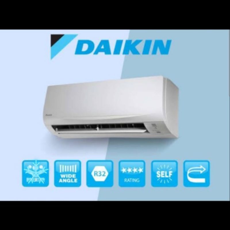 Jual AC DAIKIN 1,5 PK STC 35 NV Thailand | Shopee Indonesia