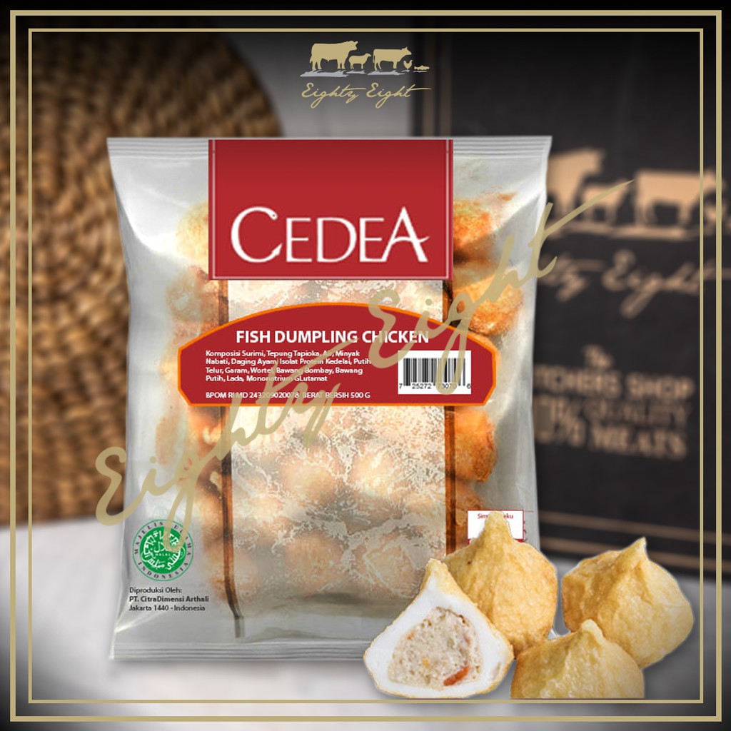 Jual CEDEA FISH DUMPLING CHICKEN / DUMPLING IKAN ISI AYAM (200 GRAM ...