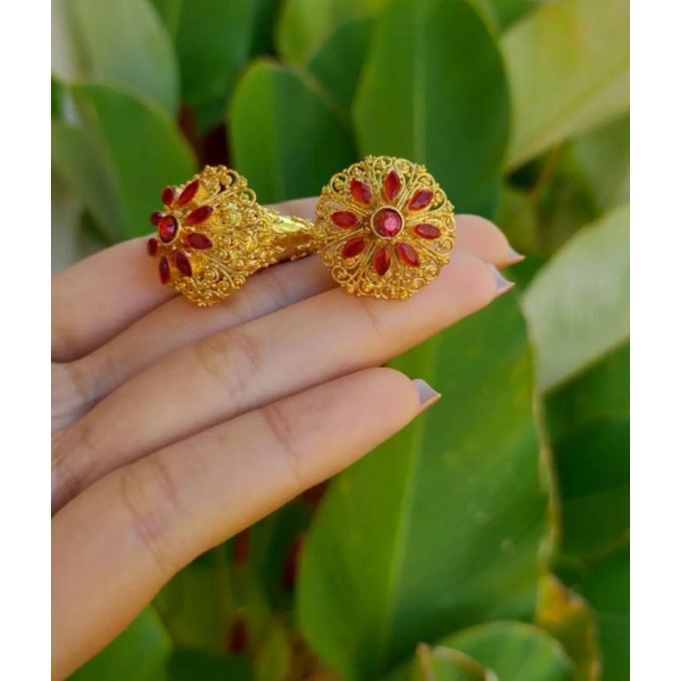 Jual anting cerorot alpaka Bali sumpel Bali anting bali | Shopee Indonesia